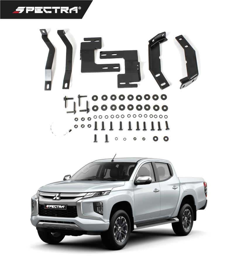 Platinas para mataburros Mitsubishi L200 (2019-2021) - SPECTRA ® Costa Rica
